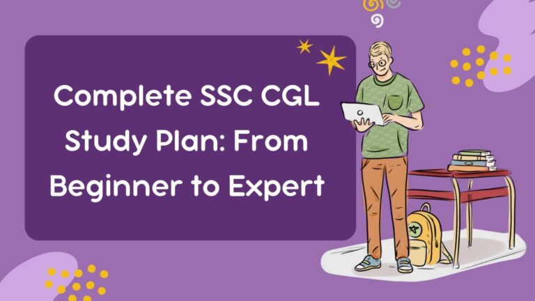 Complete SSC CGL Study Plan: From Beginner to Expert - Discover the ...